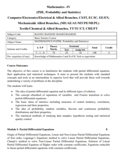 MATH 4 Notes AKTU 2025 easy way– Download PDF - Notes Gallery