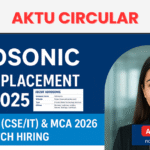 AKTU CIRCULAR Archives - Notes Gallery